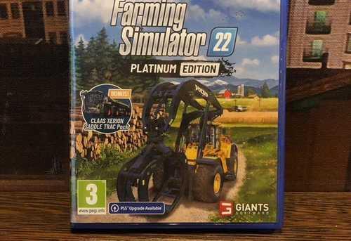 Диск Farming Simulator 22 ps4