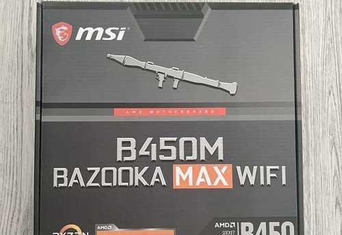Материнская плата MSI b450 Bazooka Max wifi