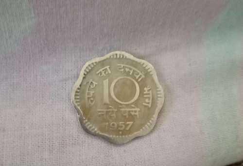 Монета Индии (1957г.)
