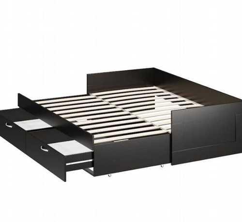 Кровать кушетка раздвижная 90 sirius/brimnes IKEA
