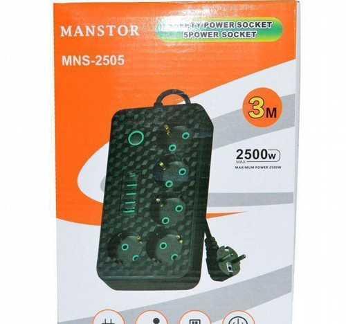 Сетевой фильтр manstor MNS-2505