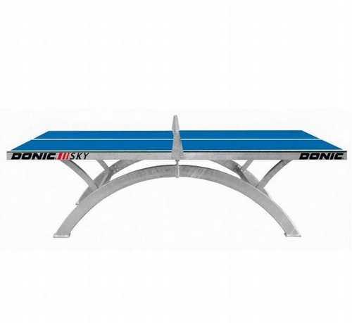 Антивандальный теннисный стол Donic Sky синий