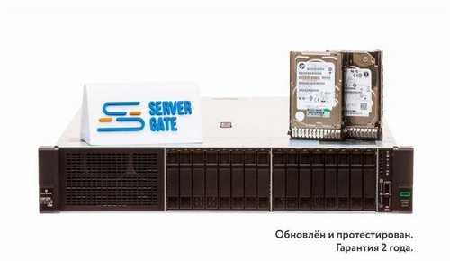 Сервер HP DL380 Gen10 16SFF 2x6242R 512GB
