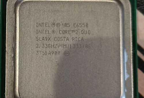 Процессор Intel i3 540, Core 2 Duo E6550, g620