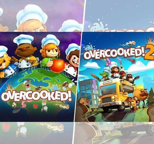 Overcooked + Overcooked 2 PS4/PS5