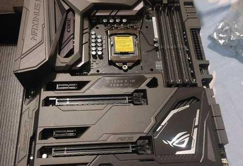 Материнская плата Asus maximus ix code