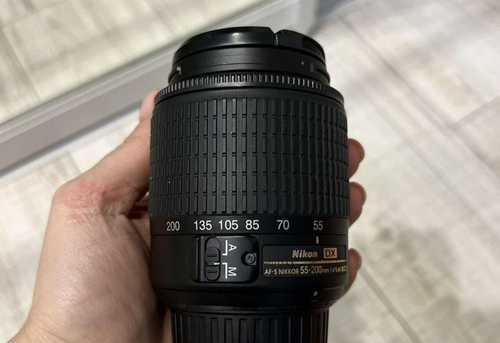 Объектив Nikon 55-200mm