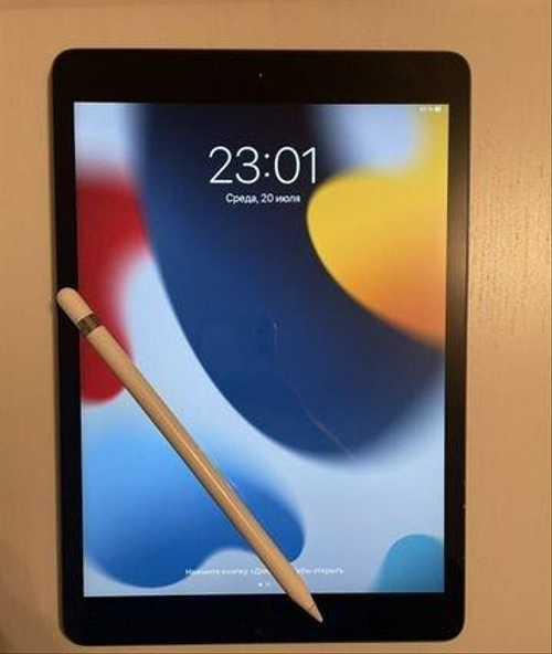 iPad 7 wifi комплект с apple pencil 1