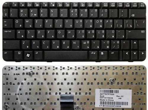 Клавиатура для HP PavilionTX1000, TX2000 черная