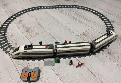 Lego city поезд скоростной. Оригинал