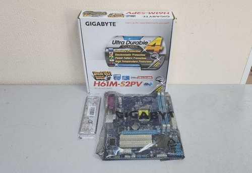 Материнская плата Gigabyte GA-H61M-S2PV, s1155