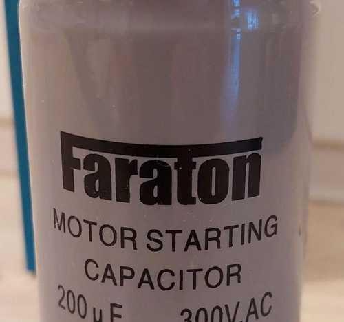 Конденсатор 200мкФ 300В клеммы Faratone