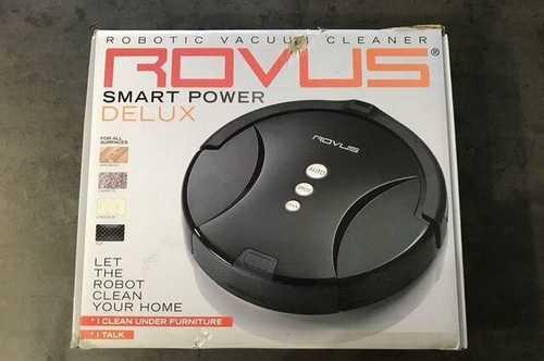 Робот пылесос rovus smart power deluxe