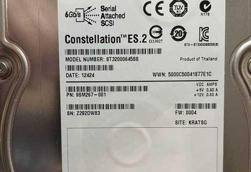 Жесткий диск seagate constellation ES St32000645ss