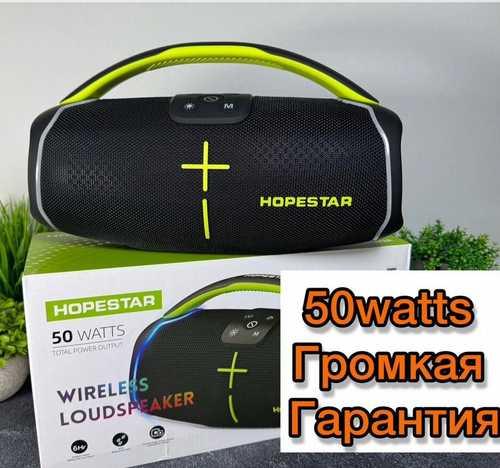 Портативная колонка hopestar h50 мощная громкая