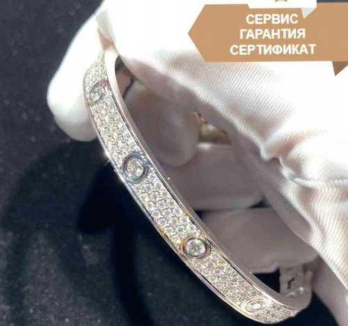 Cartier браслет love, золото, 3,16 ct