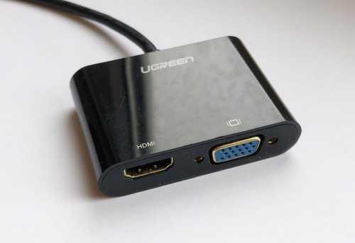 Micro-hdmi на VGA-hdmi адаптер Ugreen