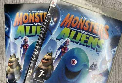 Monsters vs aliens ps3