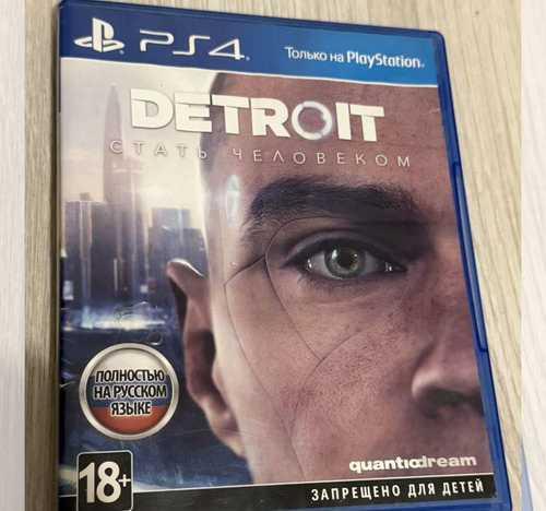 Detroit become human ps4 диск