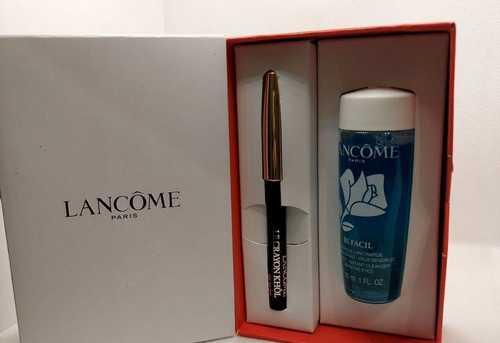 Lancome набор миниатюр карандаш для глаз + лосьон