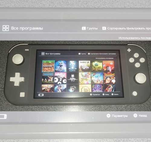 Прошитая Nintendo Switch Lite 256gb