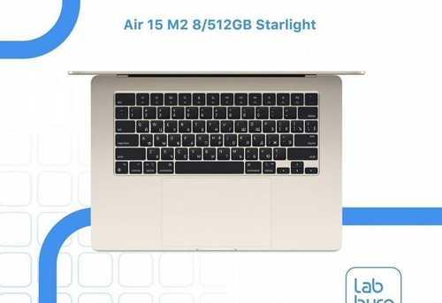 Apple MacBook Air 15 M2 8/512GB Starlight