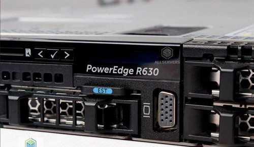 Сервер dell R630 8sff(2xE5-2680v3,672GB)