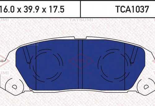 Tatsumi TCA1037 Колодки тормозные дисковые зад