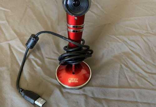 Веб-камера CBR CW 530M Red