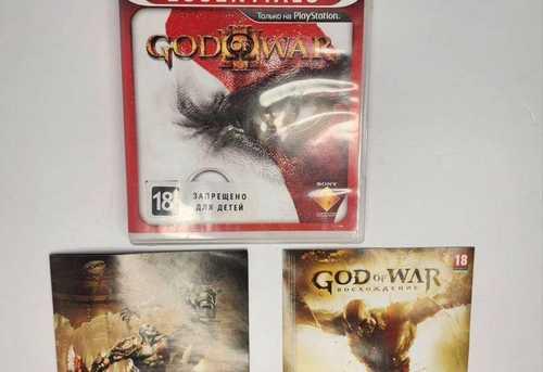 God of war 3 ps3 диск в идеальном состоянии