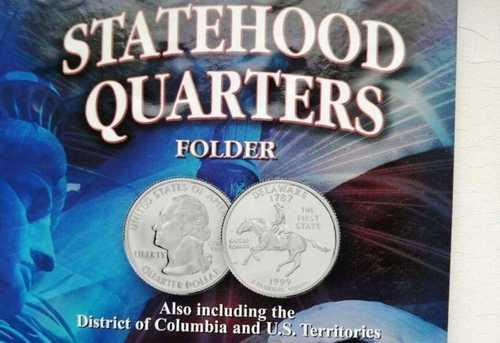 Альбом с монетами,серия Американские штаты