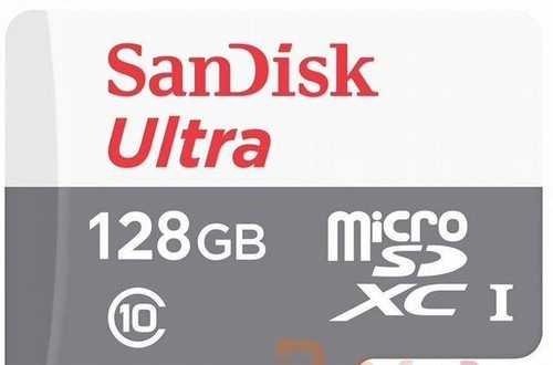 Карта памяти Micro sdxc 128 GB SanDisk Ultra Class