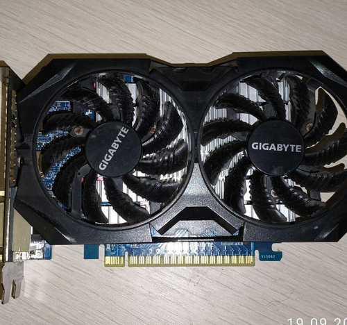 Видеокарта Gigabyte GTX 750Ti 4gb