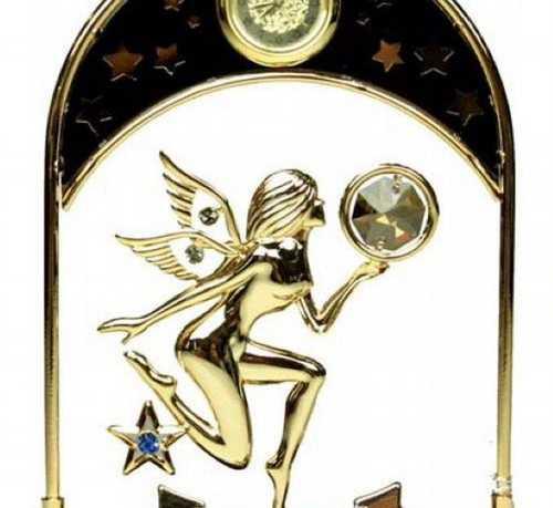 Фигурка декоративная с часами — знак зодиака «Дева