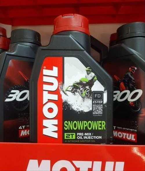 Масло Motul Snowpower technosynthese 2T 105887