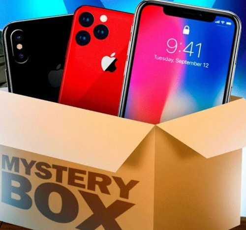 Mysteri box c iPhone 16 Pro сюрприз коробка