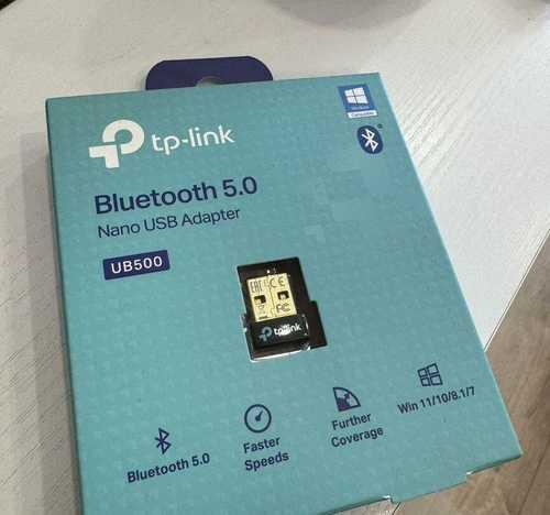 Bluetooth адаптер TP-Link UB500 черный