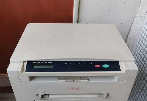 Мфу принтер лазерный xerox workcentre 3119 ч/б