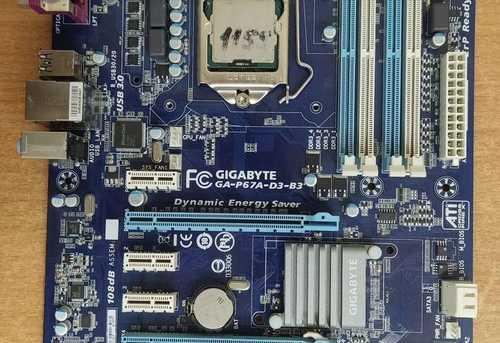 Мат. платы: Gigabyte сокет 1155 ddr3