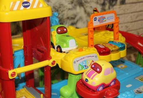 Авто Трек гараж от Vtech