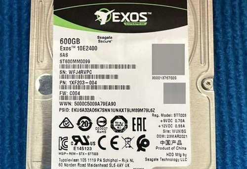 Жесткий диск Exos Seagate 600gb