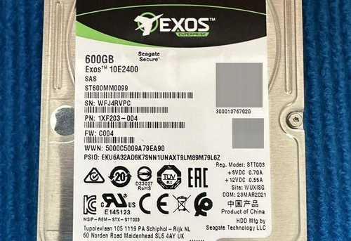 Жесткий диск Exos Seagate 600gb