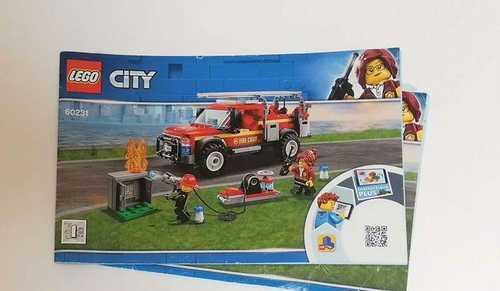 Конструктор lego City 60231 пожарная охрана