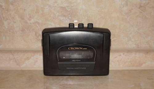 Crown кассетный аудио плеер '90х