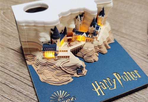 Подарочный 3D-набор "Гарри Поттер" с подсветкой