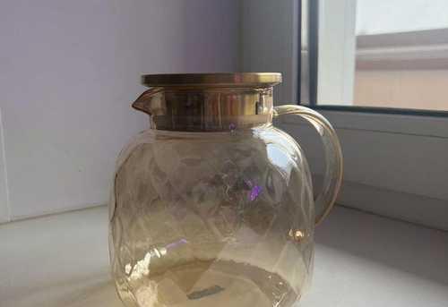 Чайник заварочный стеклянный 1.5 литра