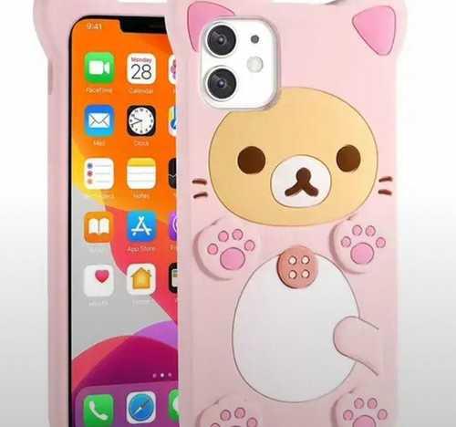 Чехол для iPhone 11 kawaii милый hello kitty кот