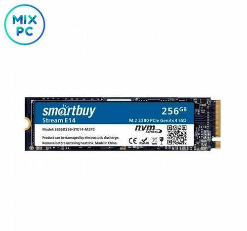 Накопитель SSD M.2 256GB Smartbuy Stream E14 sbssd