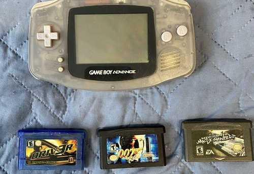Портативная игровая приставка Game Boy advance