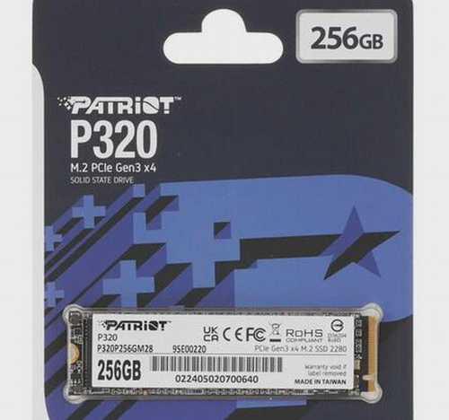 Patriot P320P256GM28 SSD жесткий диск